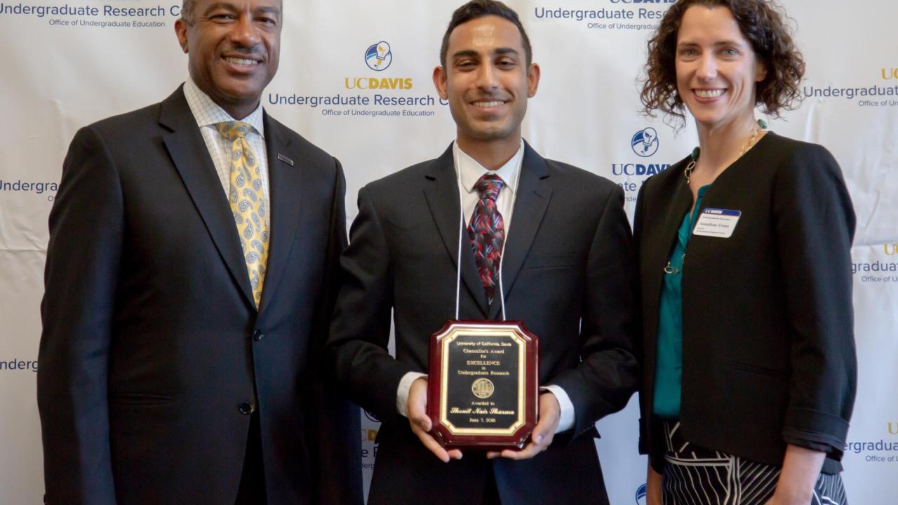 Shonit Sharma Receives the 2018 Chancellor's Award for Excellence in ...